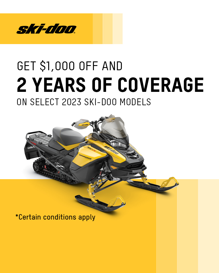 Discover the Ski-Doo lineup with Tomahawk Sports Center, Inc.