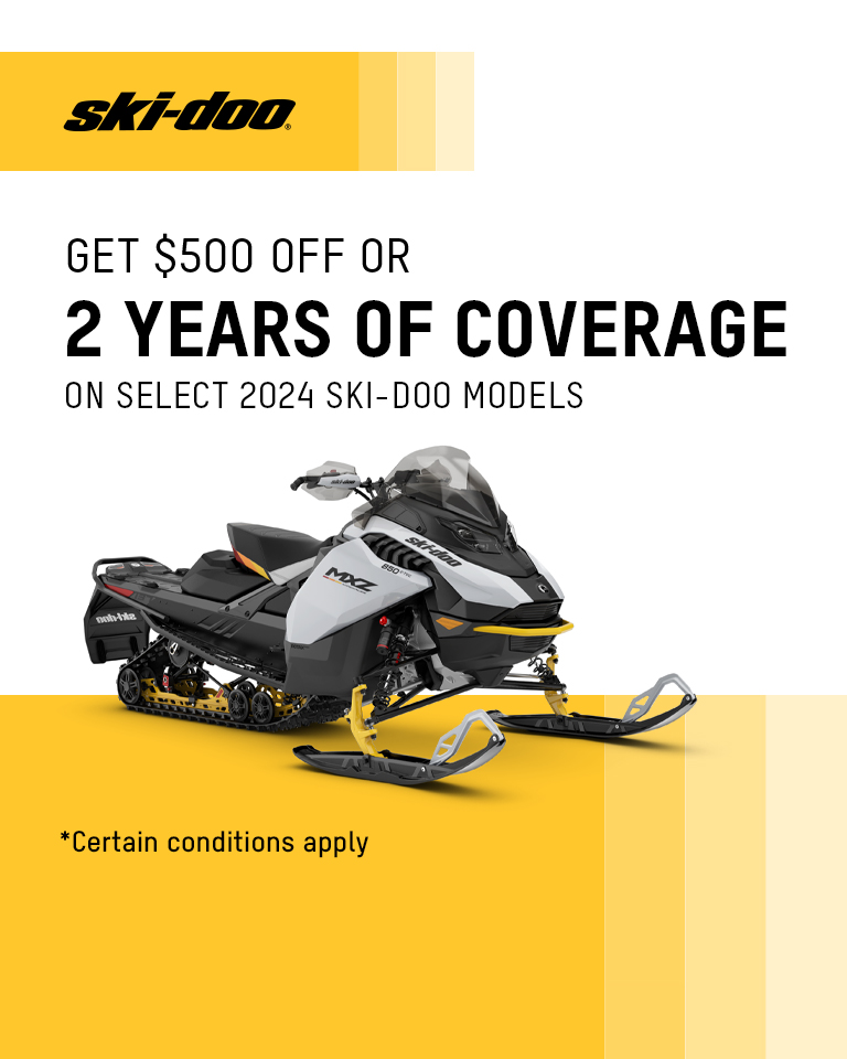 Discover the Ski-Doo lineup with Tomahawk Sports Center, Inc.
