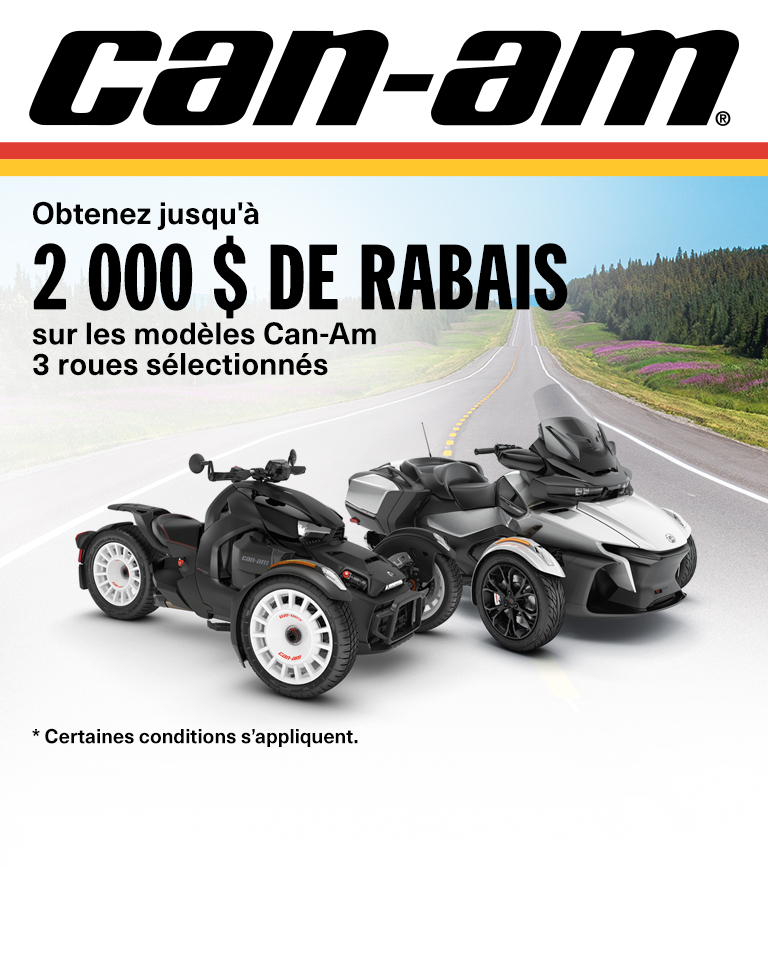 Discover the Can-Am On-Road lineup with Ladysmith Motorsports