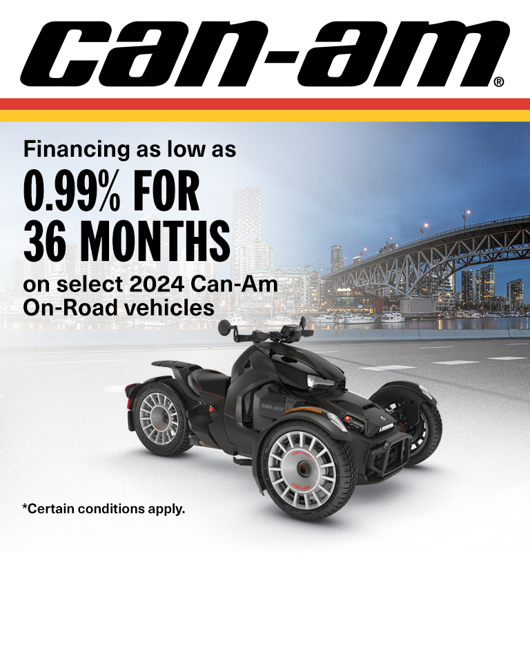 Discover the Can-Am On-Road lineup with Bangor Motorsports